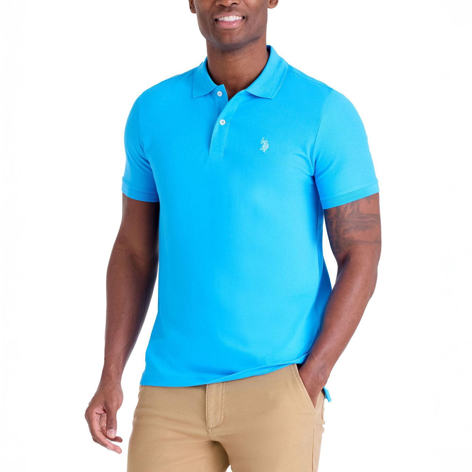 Click here for Us Polo Assn. U. S. Polo Assn Mens Performance Pol... prices