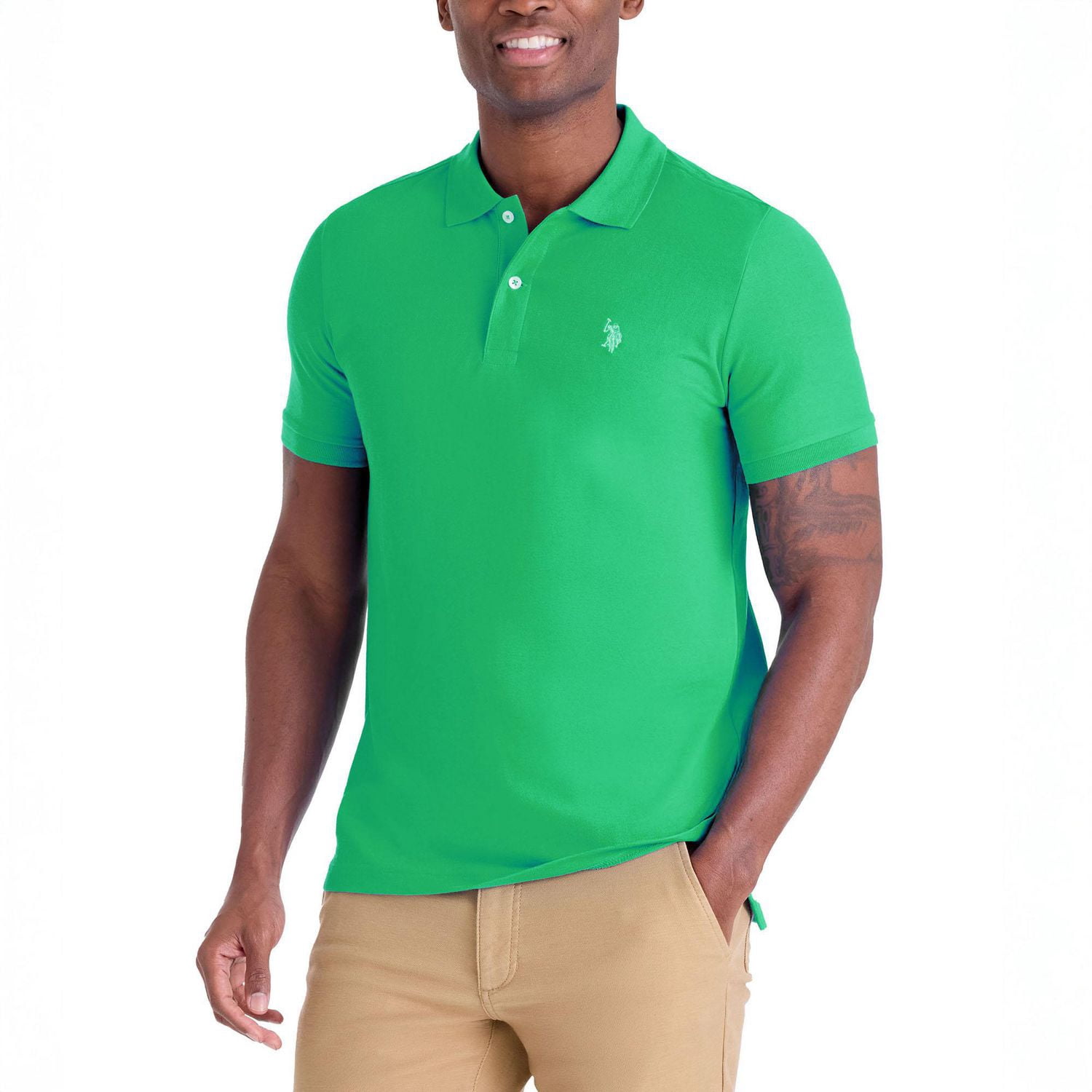 Click here for Us Polo Assn. U. S. Polo Assn Mens Performance Pol... prices
