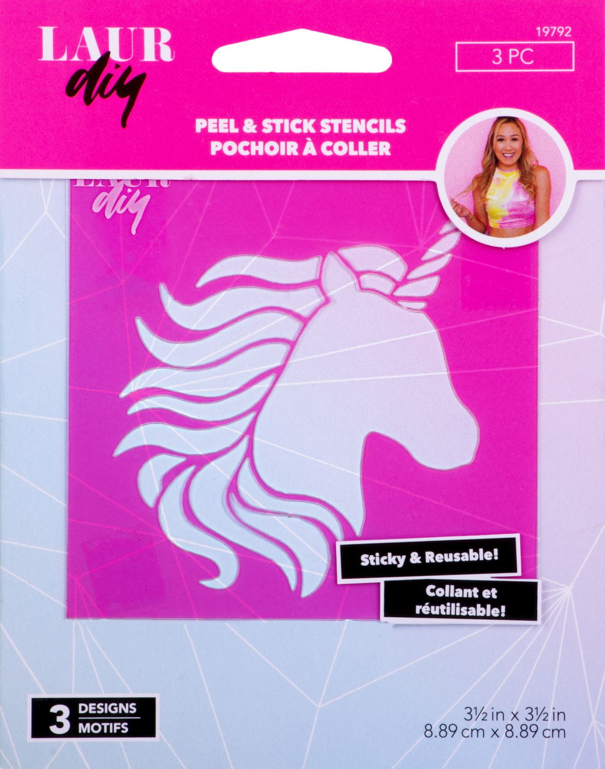 LaurDIY Adhesive Stencil Small - Sweetie Pie | Walmart Canada