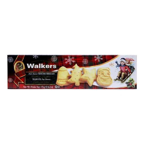 Walker's Festive Shortbread Shapes, 175G - Walmart.ca