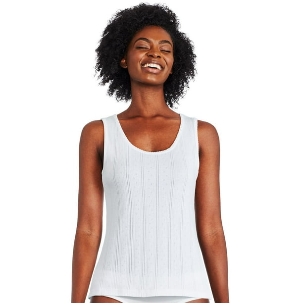 George Women's Pointelle Rib Cami, Sizes S-XL - Walmart.ca