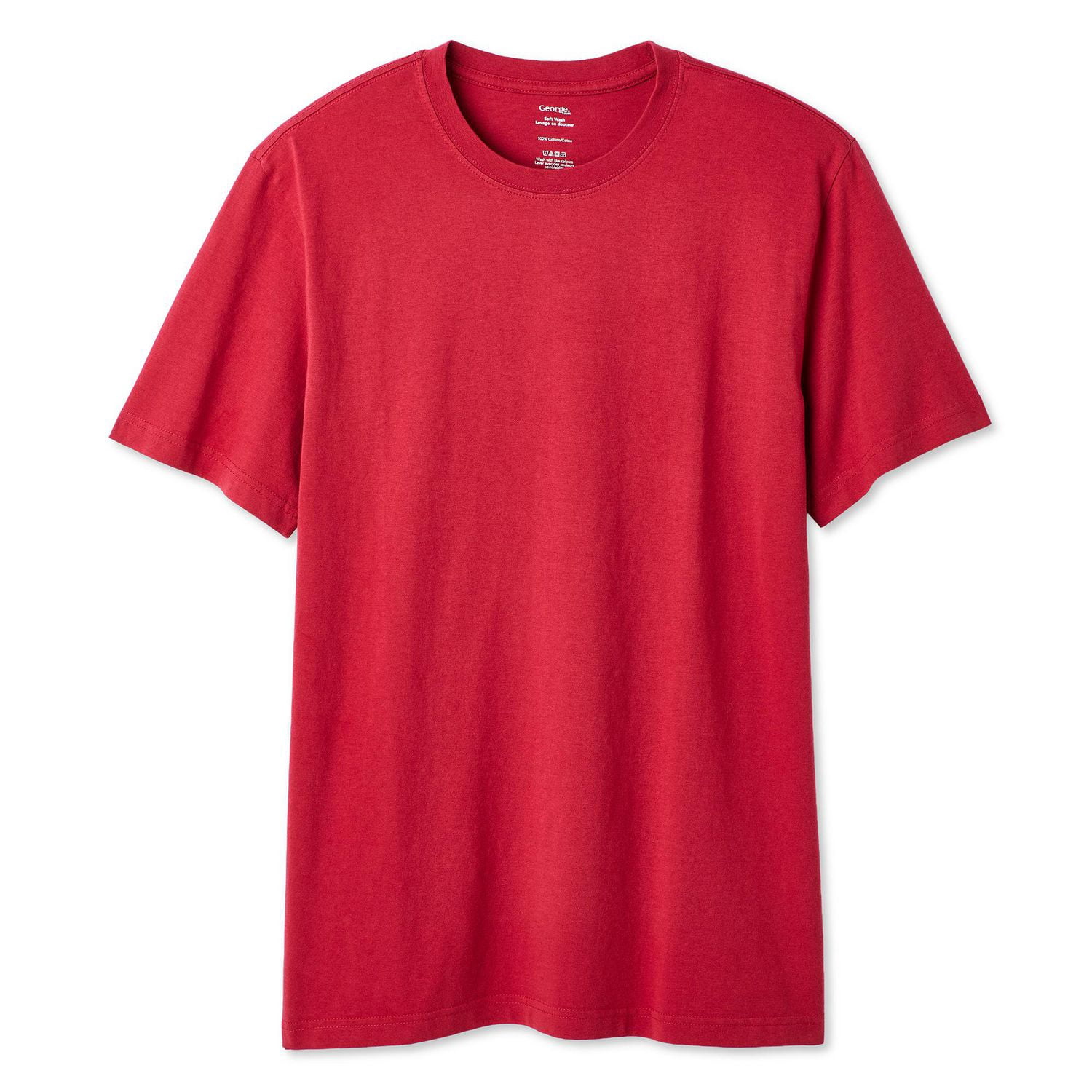 Click here for George Mens Crew-Neck T-Shirt S prices