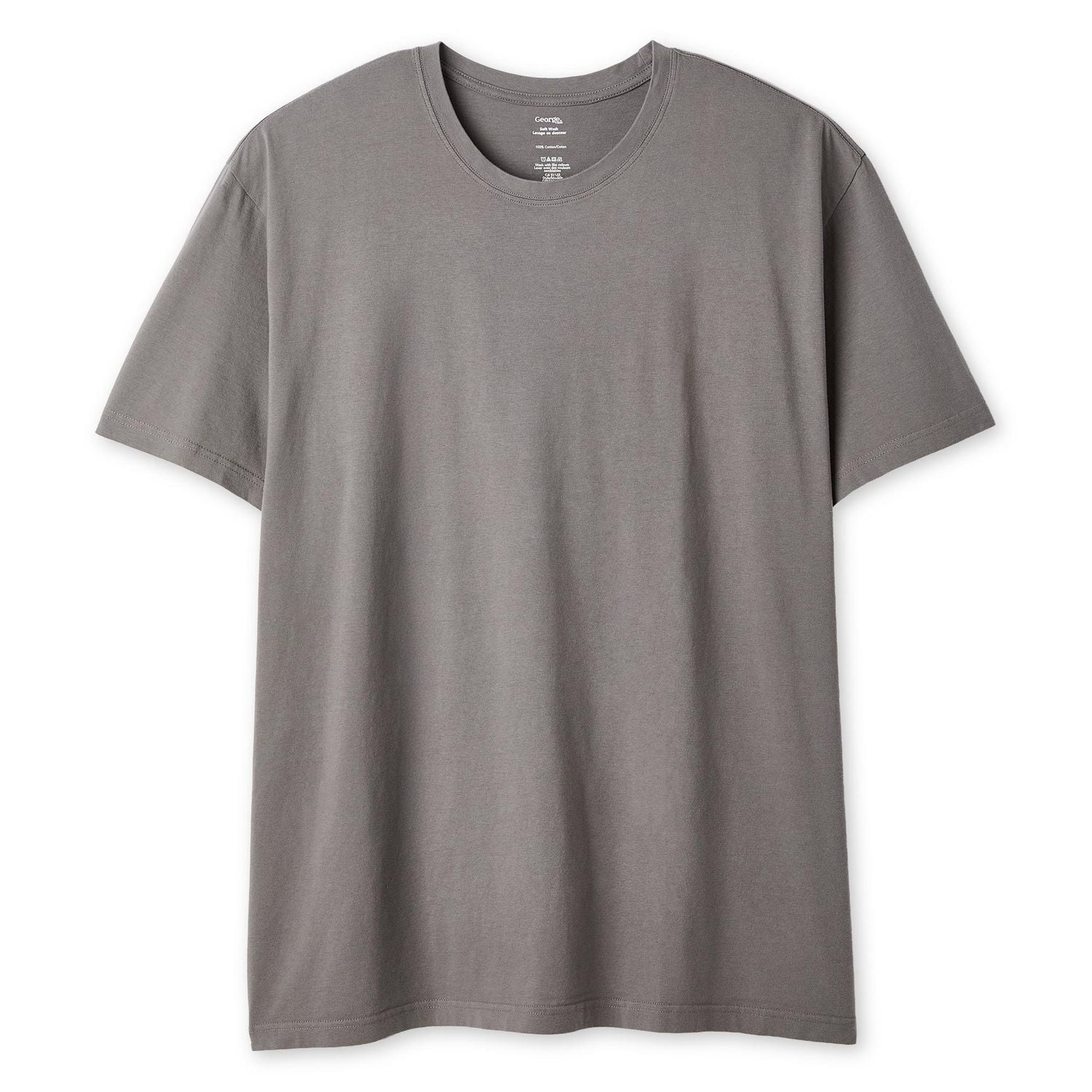 Click here for George Big Mens Crew-Neck T-Shirt 5xl prices