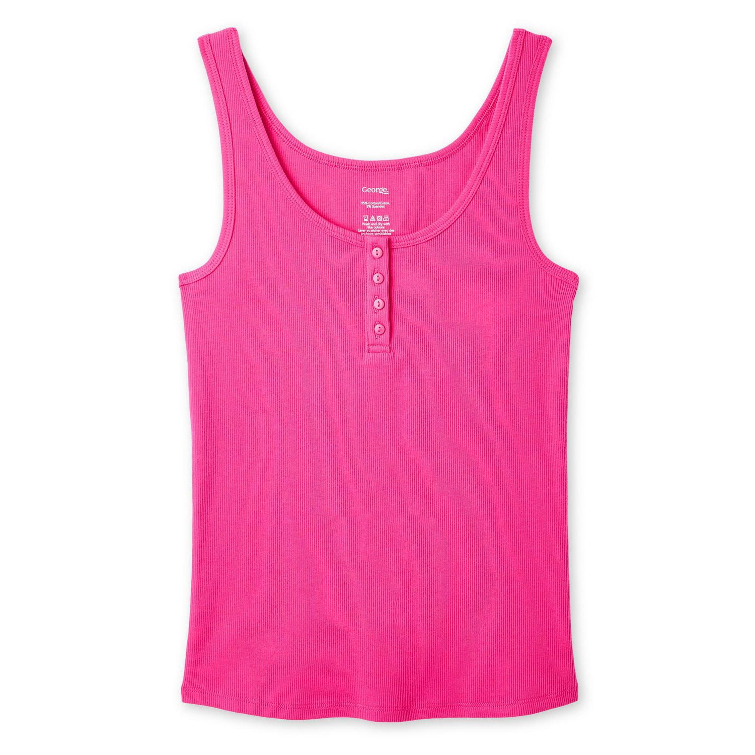 Click here for George Womens Henley Tank Top M prices
