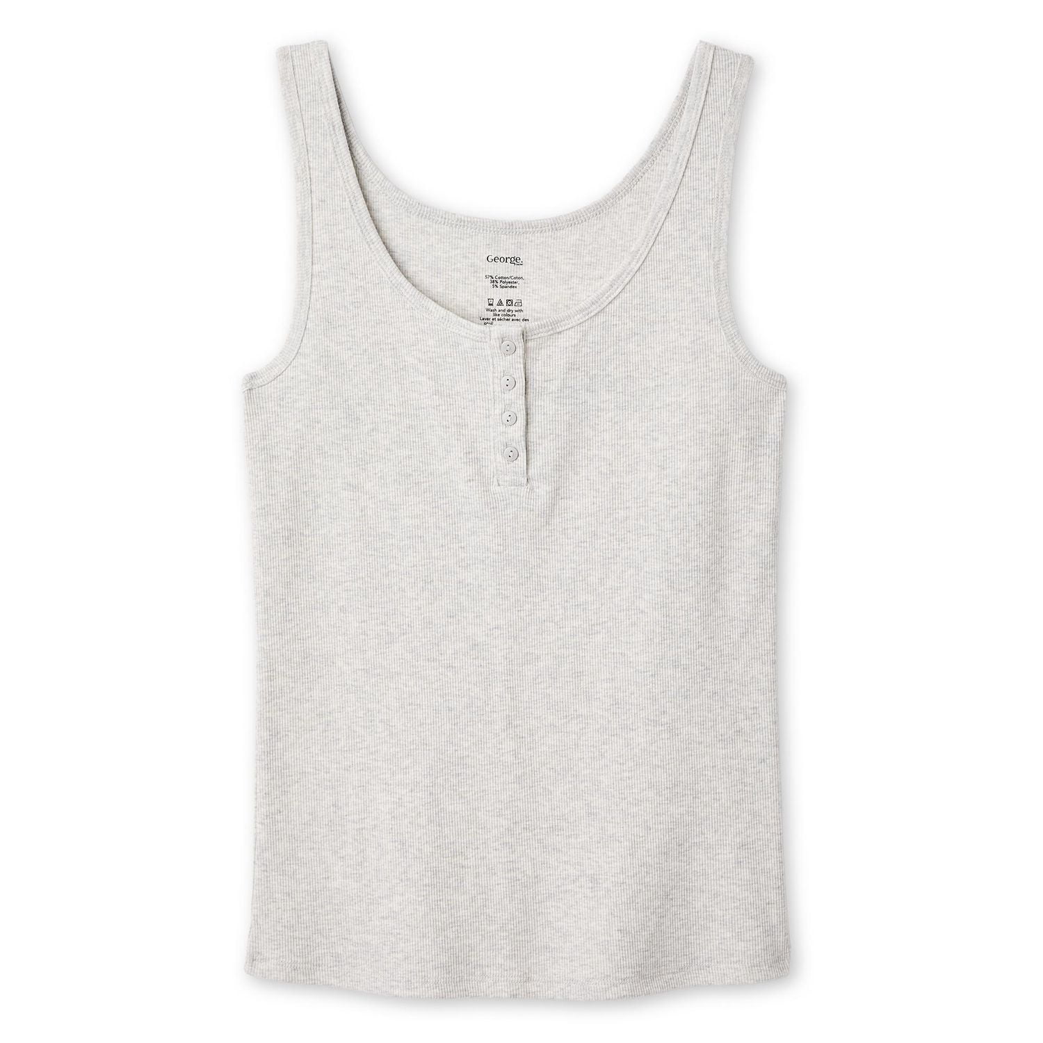 Click here for George Womens Henley Tank Top L prices