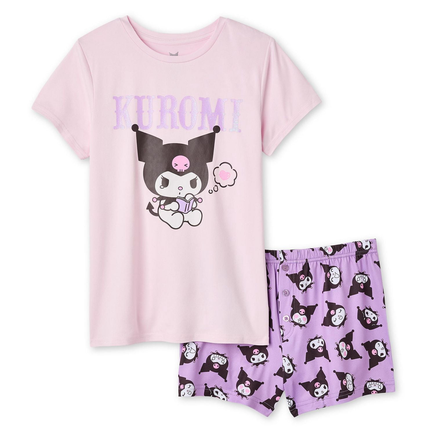 Click here for My Melody And Kuromi Kuromi Girls Two Piece Boxer... prices