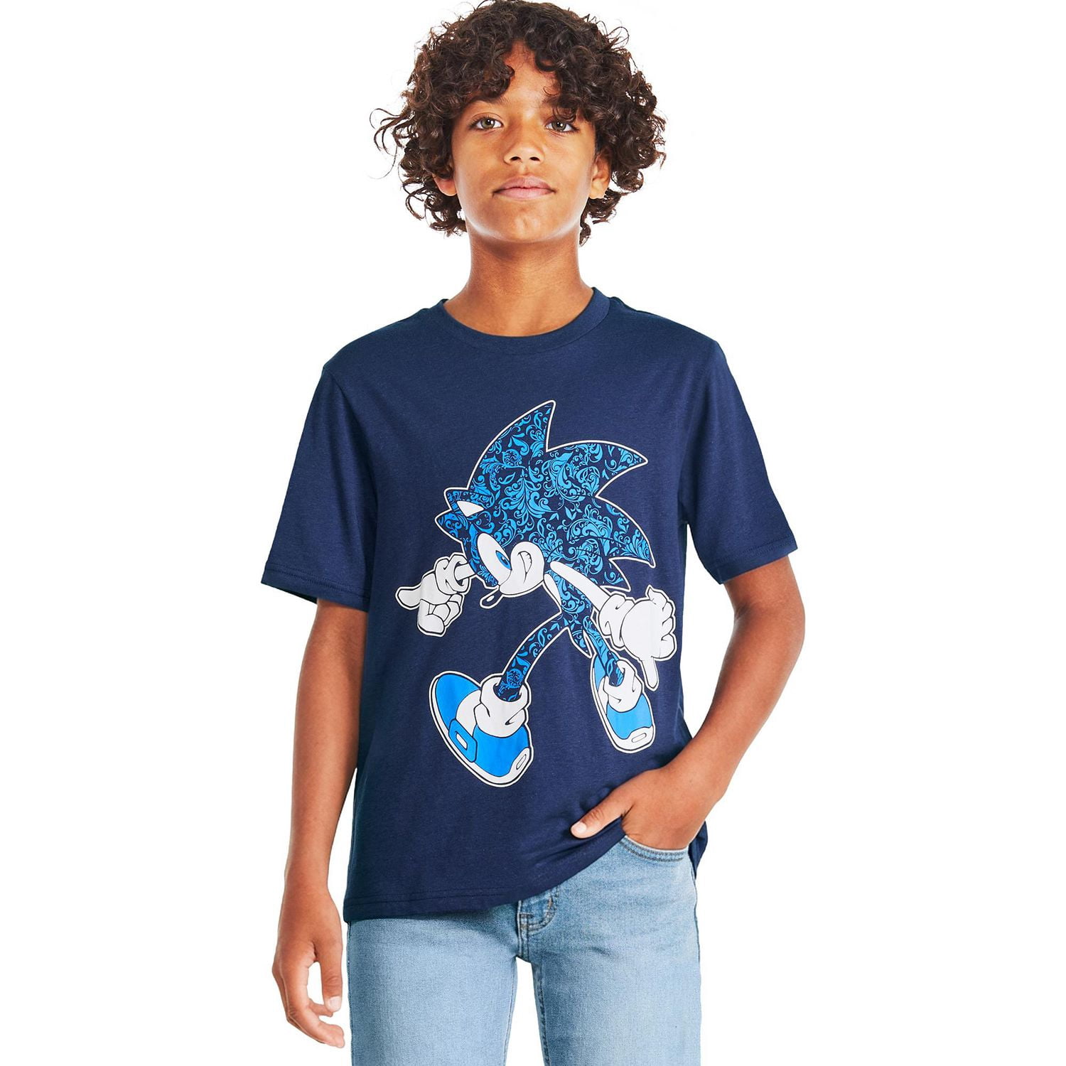 Click here for Sonic The Hedgehog Boys Graphic T-Shirt S prices