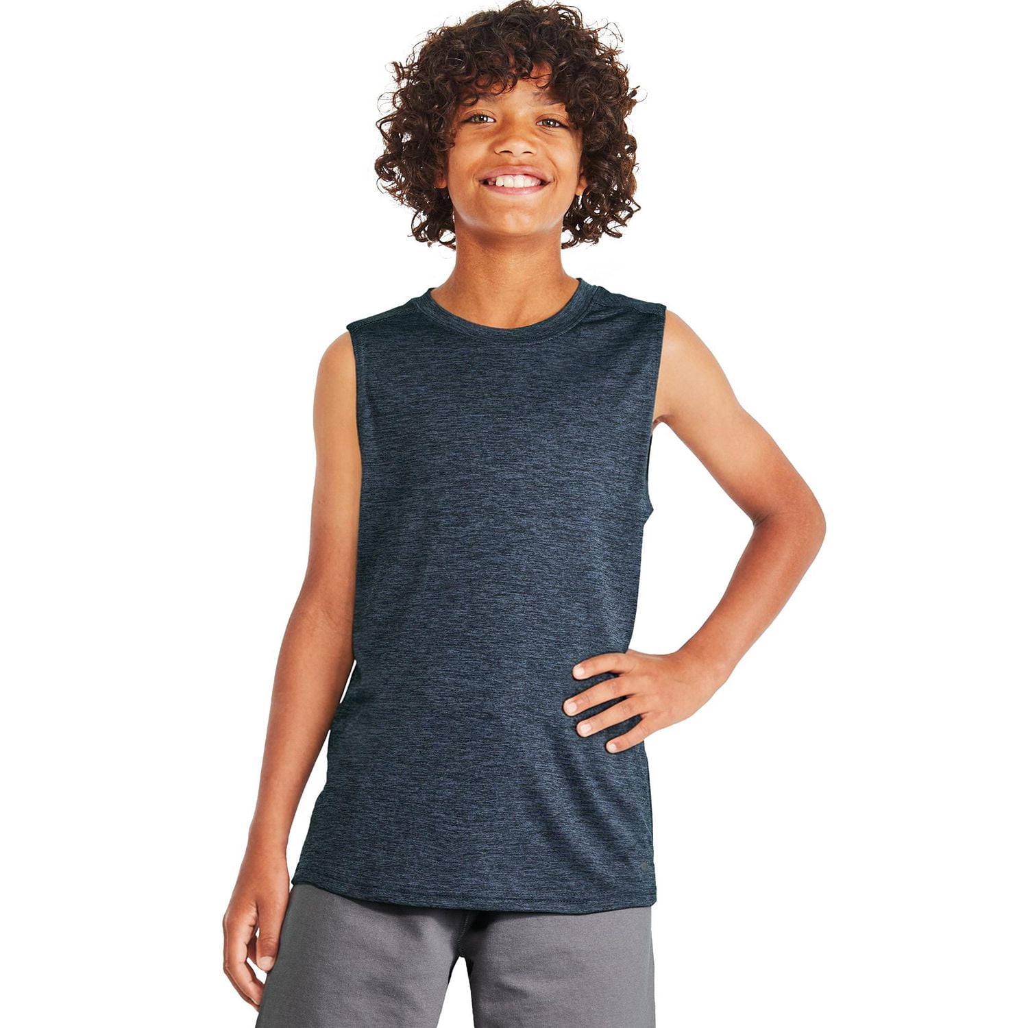 Click here for Athletic Works Boys Space Dye Muscle Tank M prices