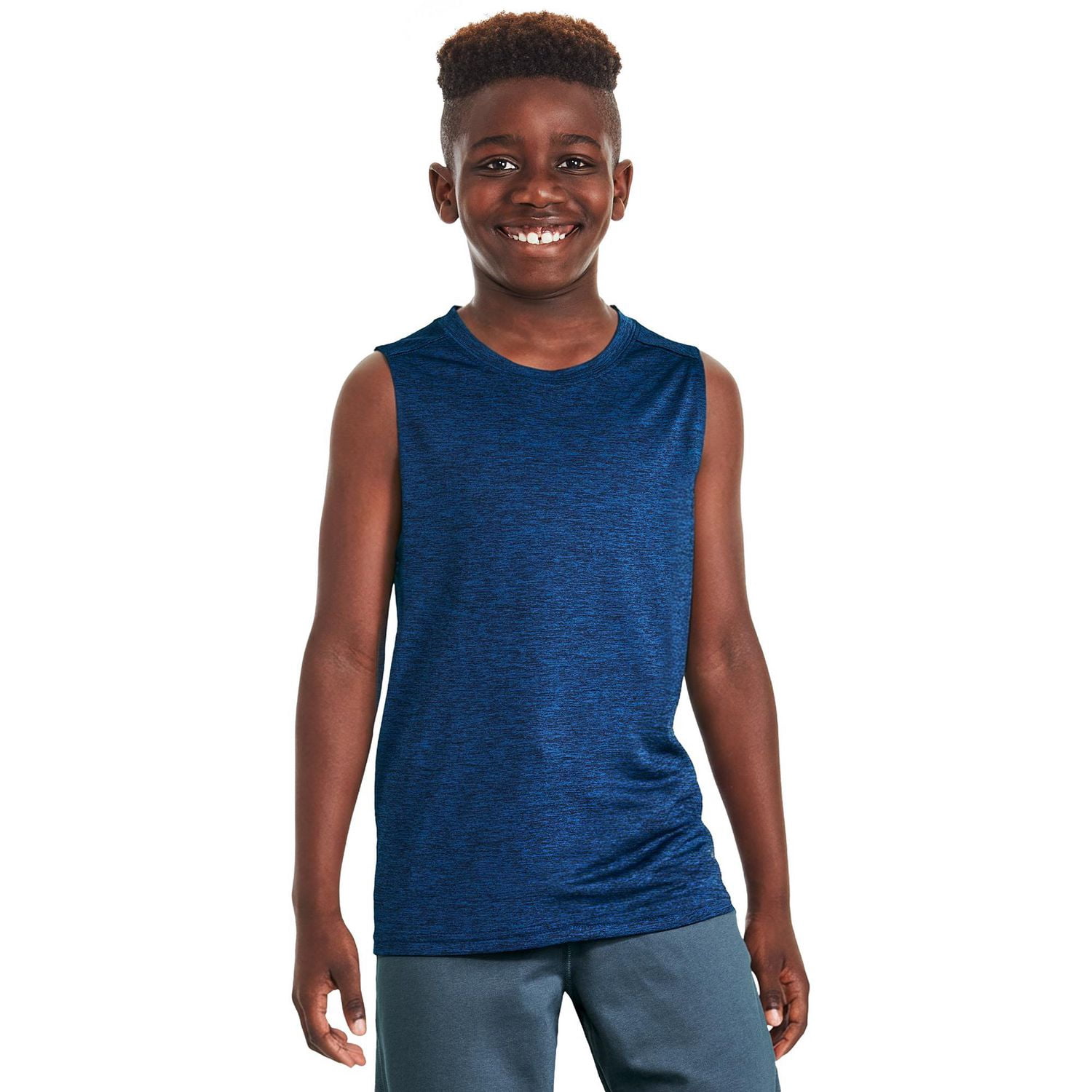 Click here for Athletic Works Boys Space Dye Muscle Tank M prices