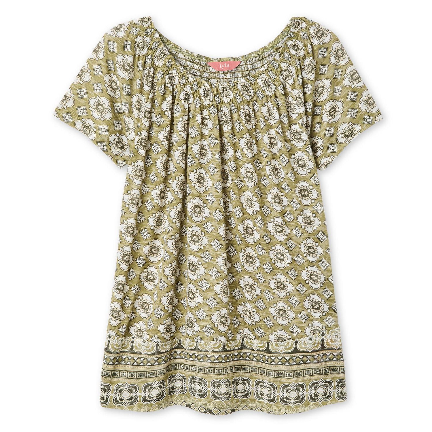 Click here for Iyla Womens Smocked Top S prices