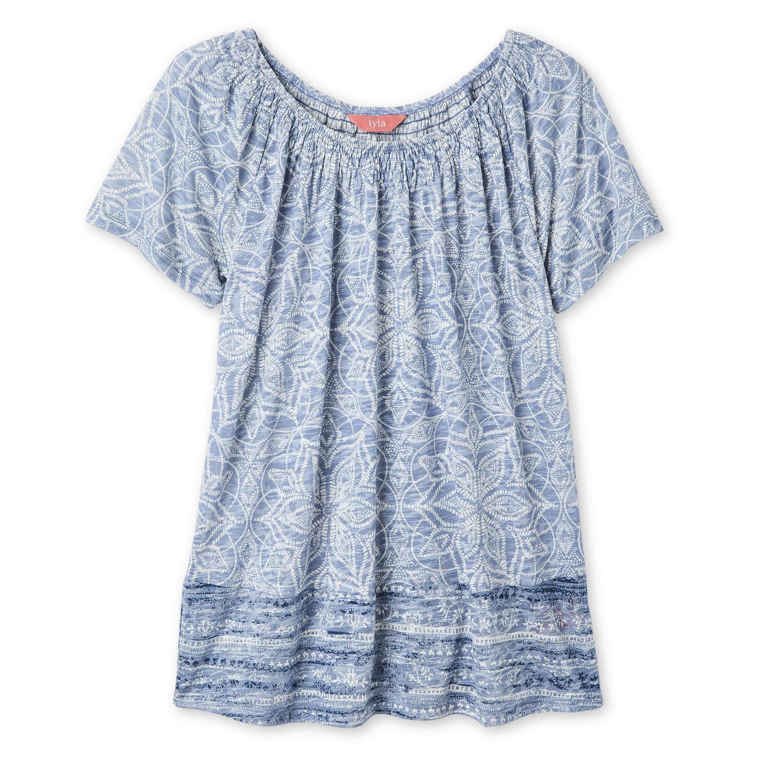 Click here for Iyla Womens Smocked Top S prices