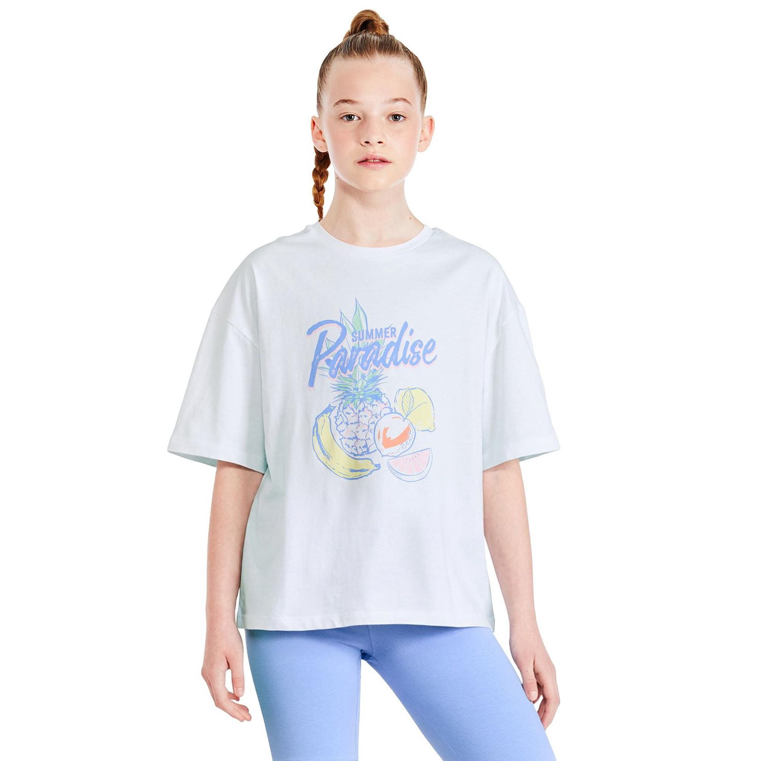 Click here for George Girls Oversized Graphic T-Shirt M prices