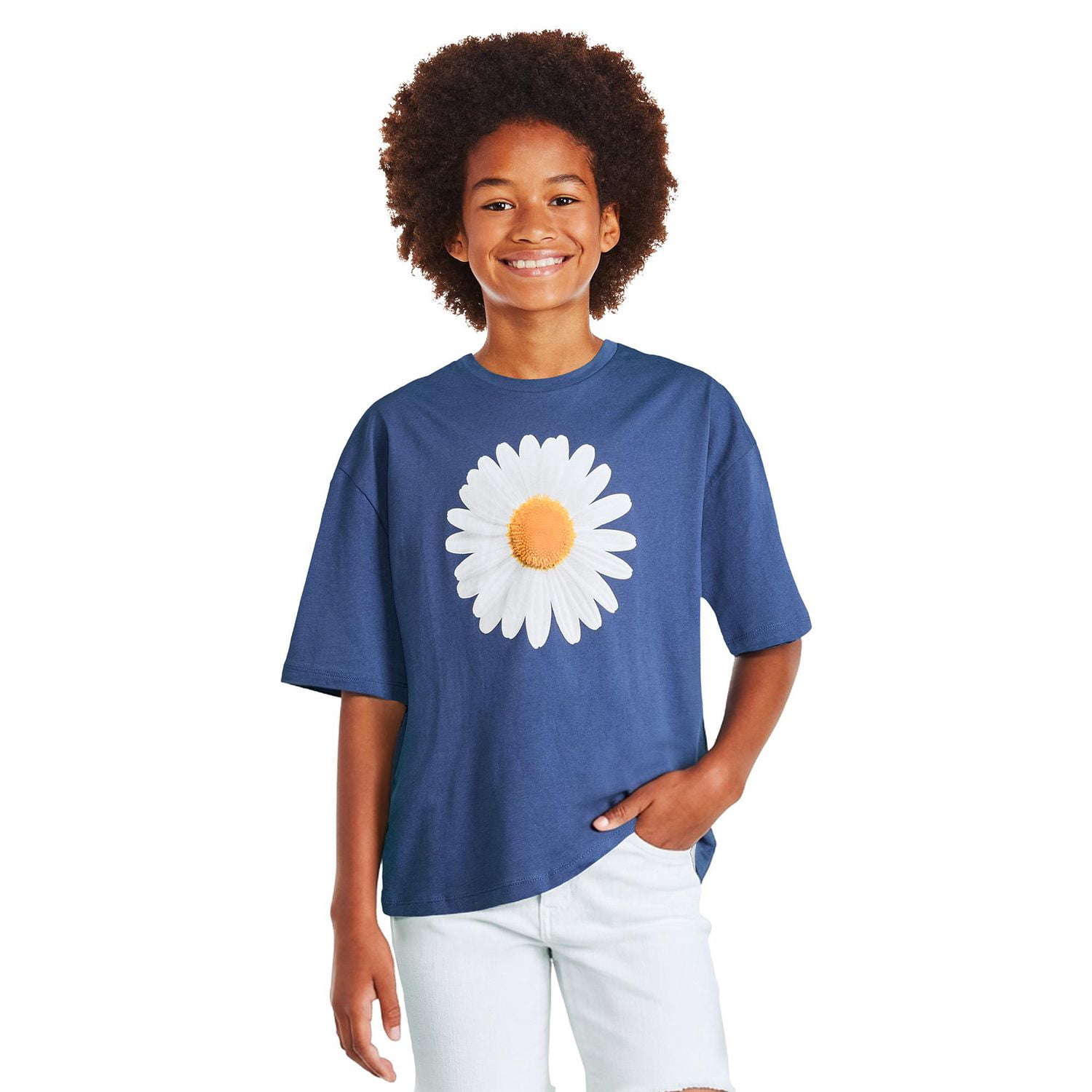 Click here for George Girls Oversized Graphic T-Shirt L prices