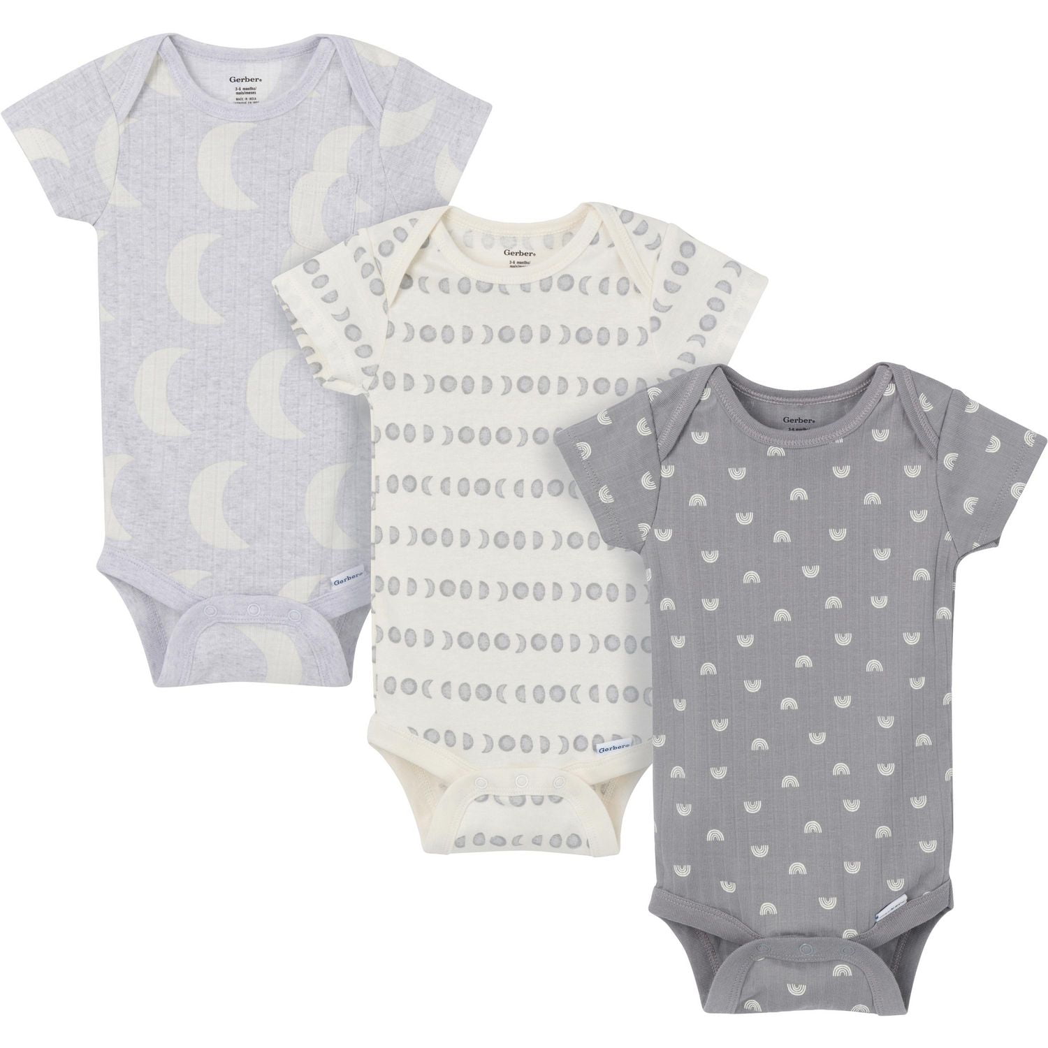 Click here for Gerber Childrenswear - Variety Onesies 0-3 Months prices