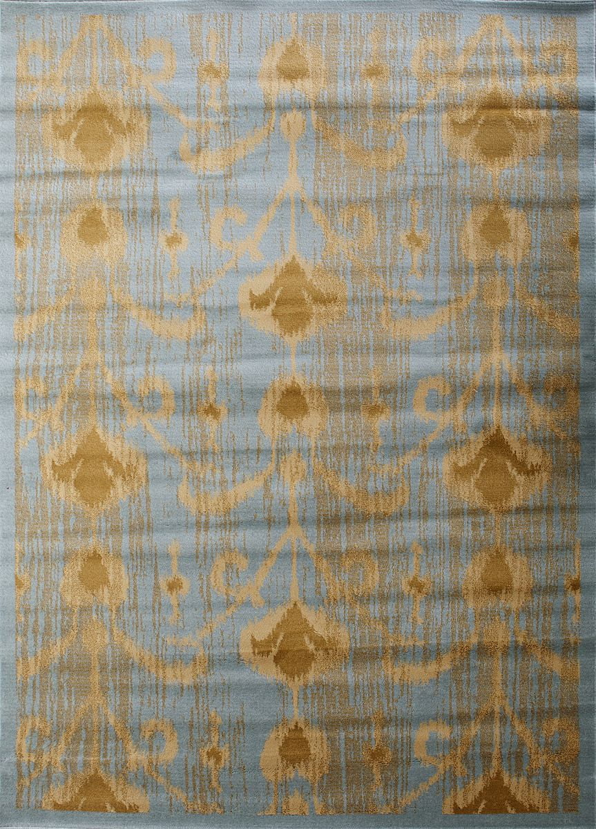 eCarpetGallery Ikat Blue Polypropylene Rug 5'5" X 7'8" | Walmart Canada