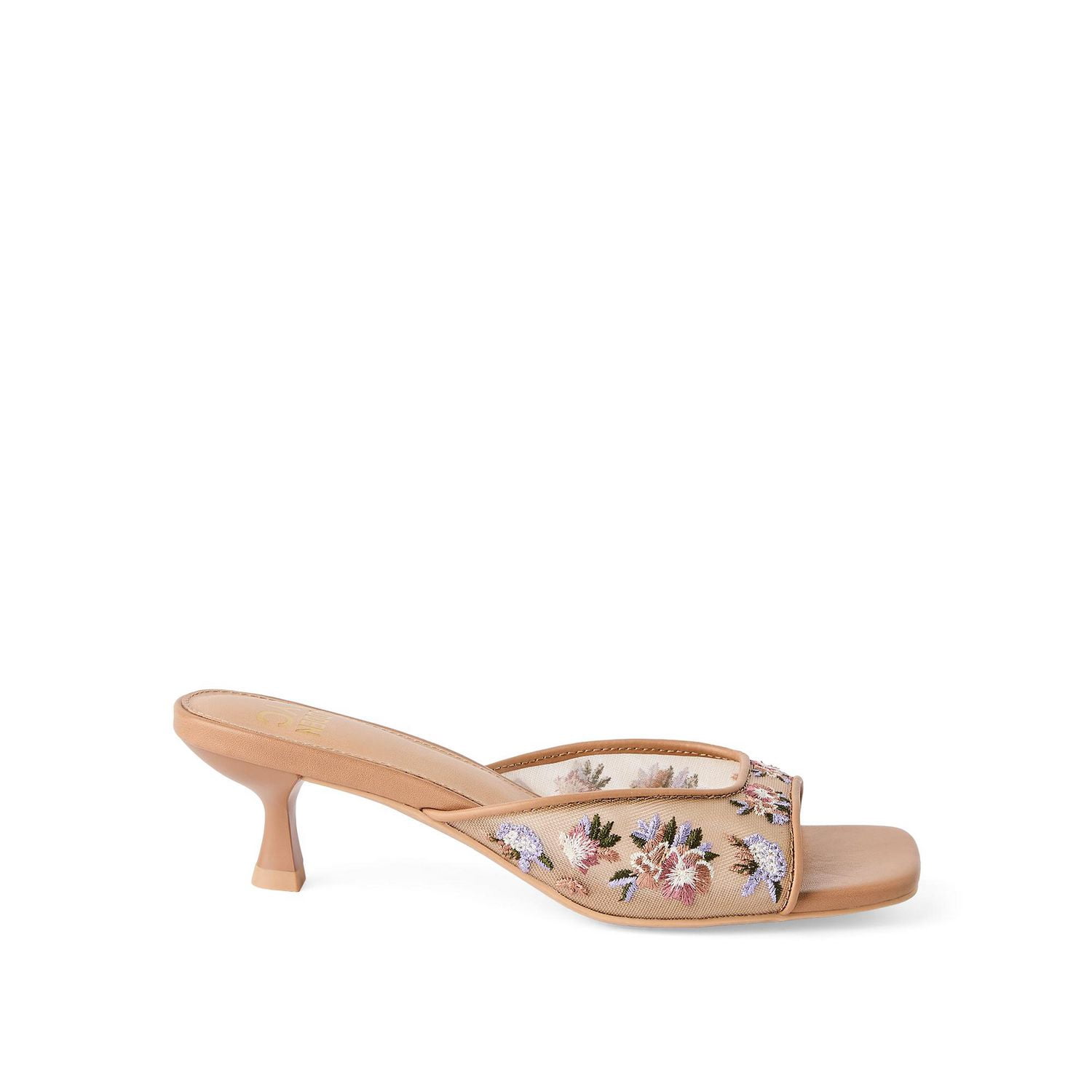 Click here for Madden Nyc Womens Embroidered Strap Heels 7 prices