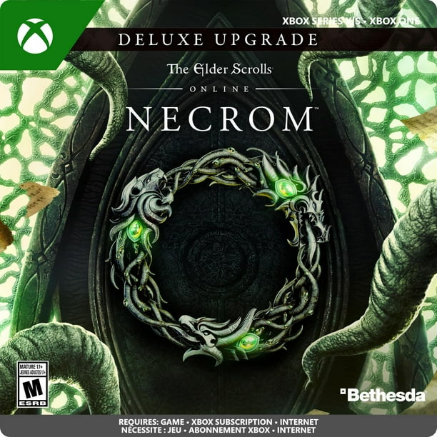 The Elder Scrolls Online Deluxe Upgrade: Necrom - Xbox Series X|S and Xbox One [Digital Code ...