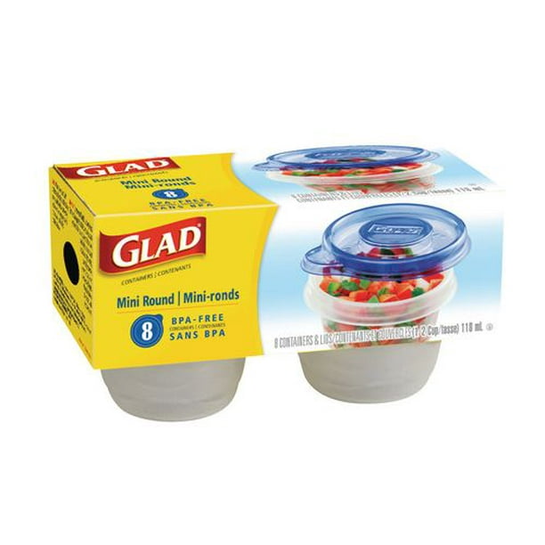 GladWare® Mini Round Containers - Walmart.ca