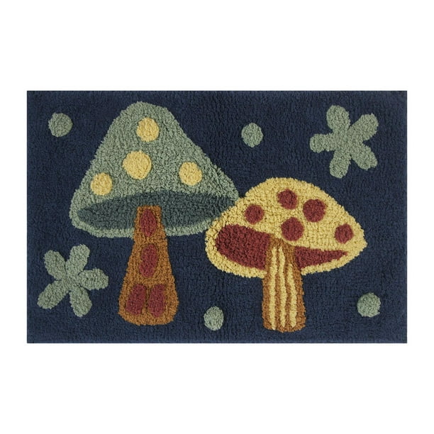 Mainstays Multi-Color Mushroom Tufted Bath Rug - Walmart.ca
