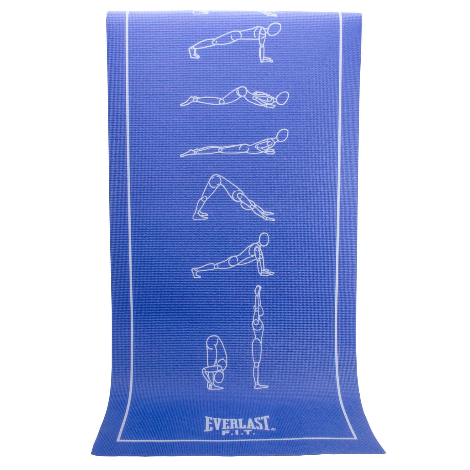 Everlast 3mm Pvc Yoga Mat with Printed Poses | Walmart Canada