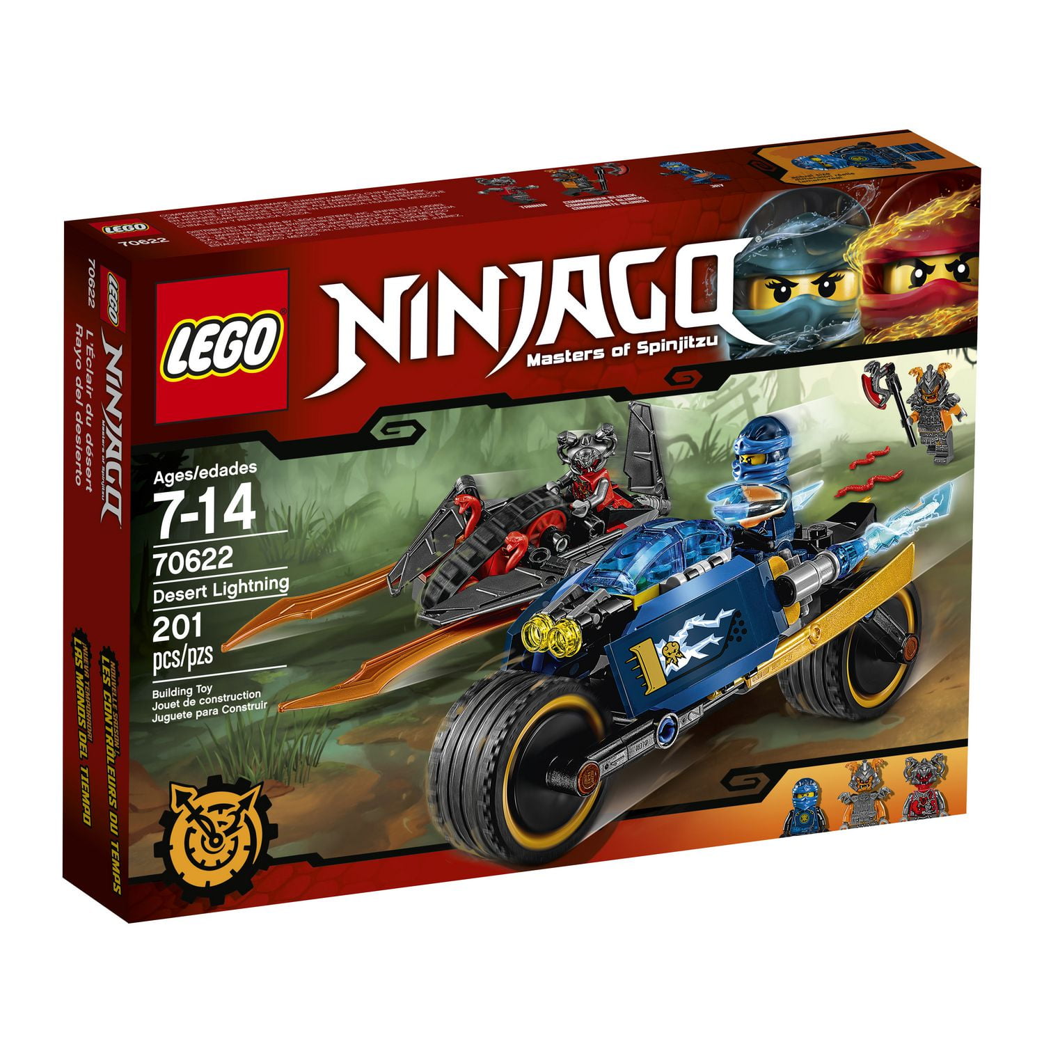 LEGO Ninjago Desert Lightning (70622) | Walmart Canada