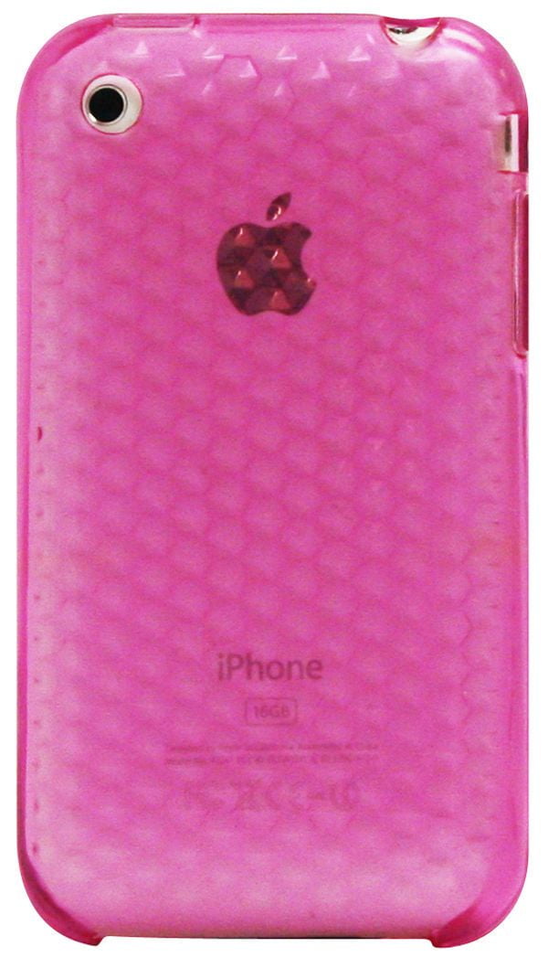 Exian Case for iPhone 3G/3Gs - Transparent with Hexagonal Pattern ...