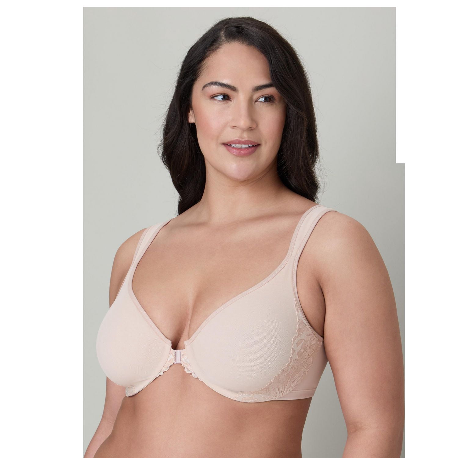 Click here for Wonderbra Plus No Poke Wire Front Closure Bra 42c prices
