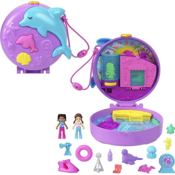Polly Pocket Dolphin Rescue & Play Compact Playset - Walmart.ca