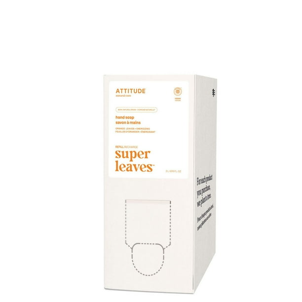 ATTITUDE super leaves, Hand Soap, Refill, Orange Leaves, 2L - Walmart.ca