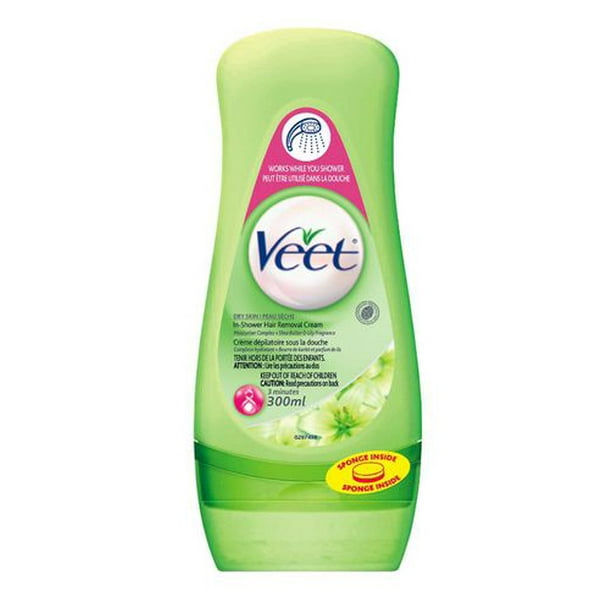Veet - In- Shower Hair Removal Cream - Moisturiser Complex + Shea ...