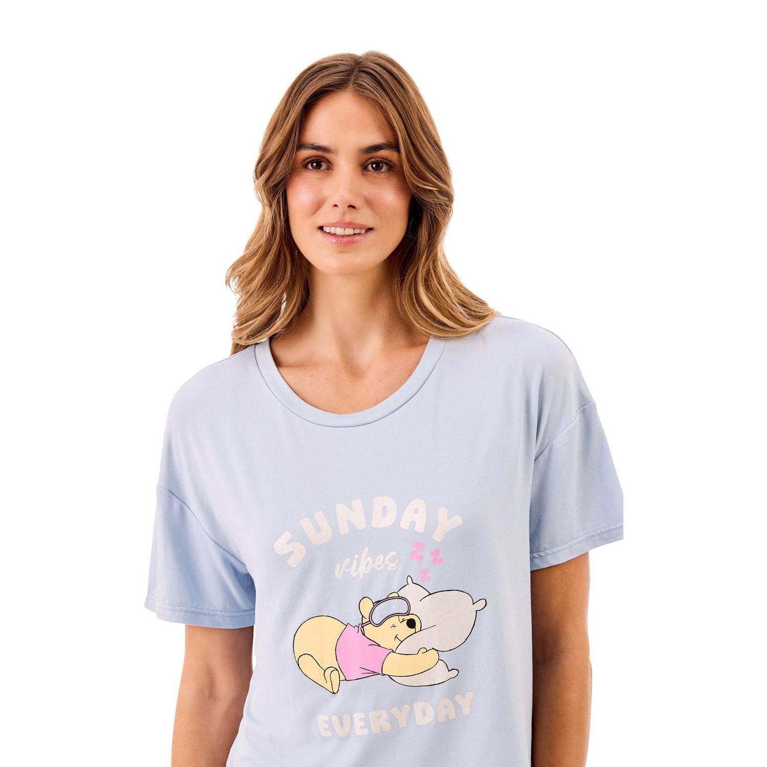 Click here for Disney Winnie The Pooh Womens sunday Vibes Everyda... prices