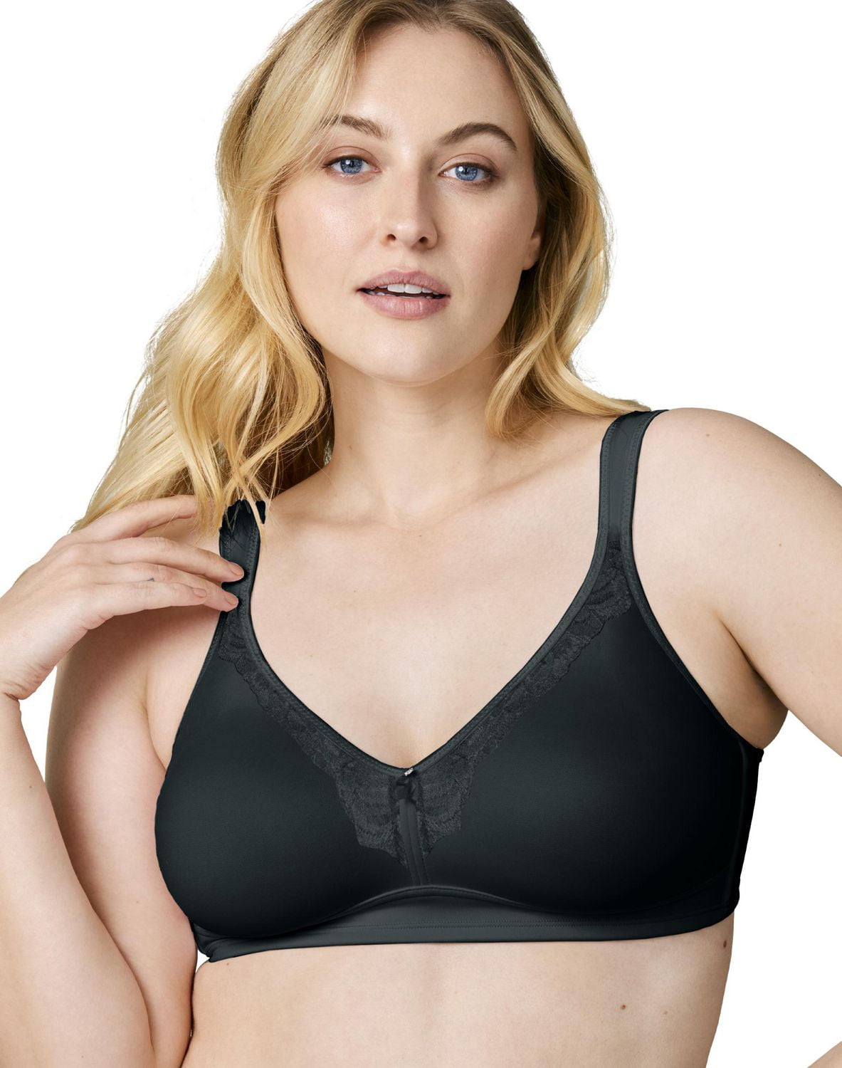 Click here for Wonderbra Plus Style No Poke Side Stay Wireless Br... prices