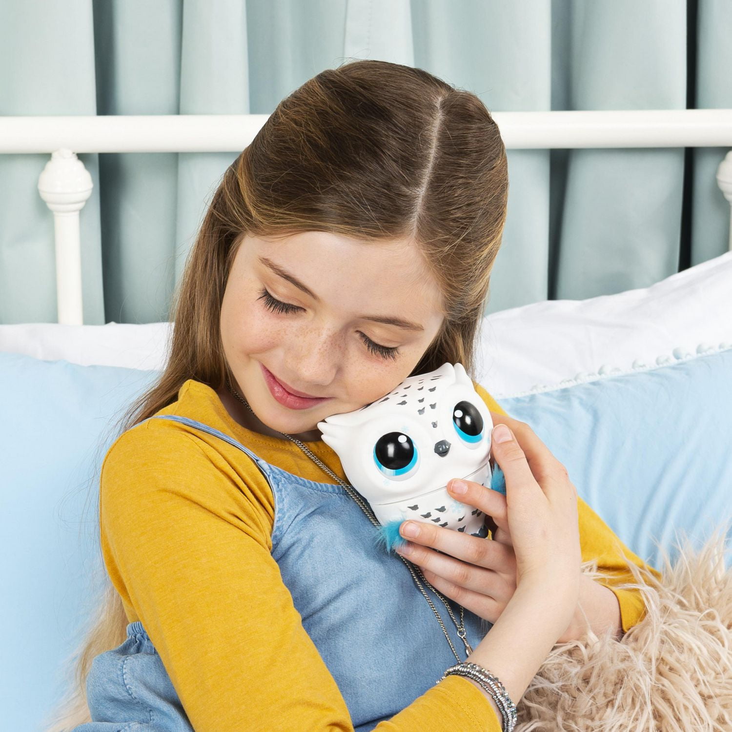 Owleez Flying Baby Owl Interactive Toy with Lights and Sounds White for Kids Aged 6 and Up Walmart