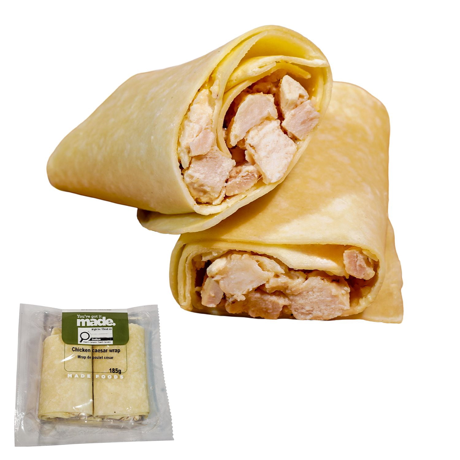 Click here for Made Foods Chicken Caesar Wrap  185g prices