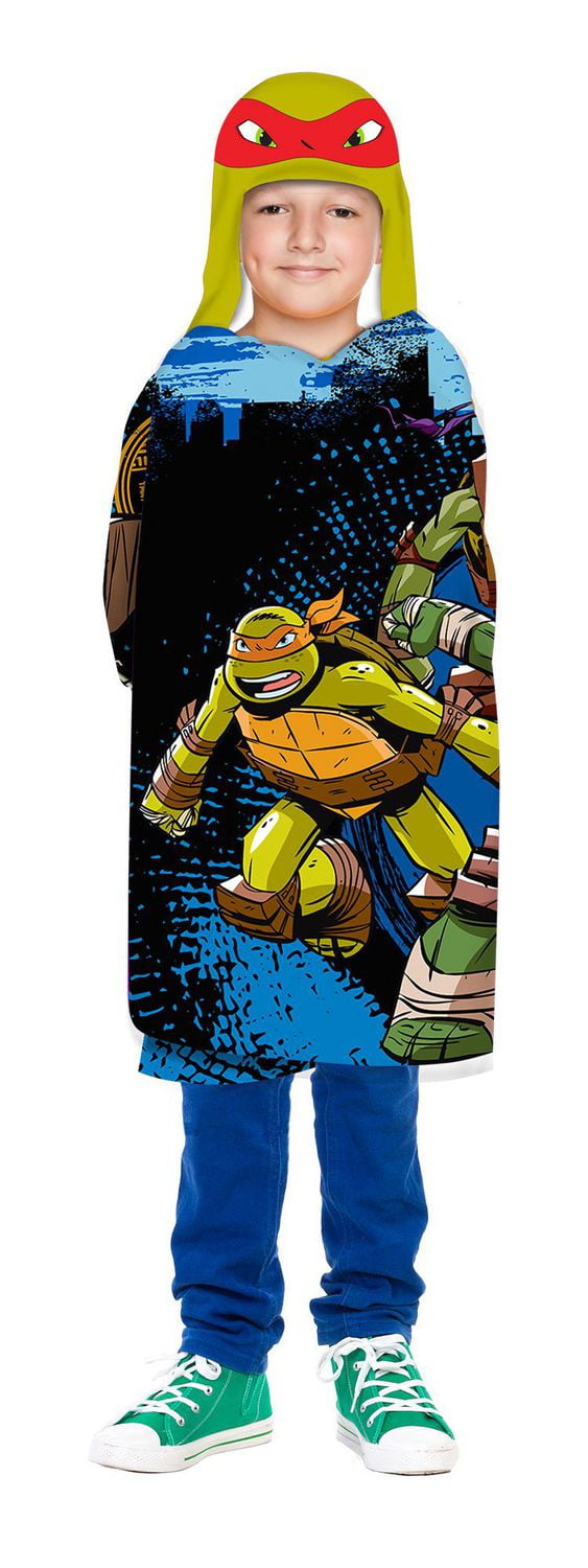Nickelodeon TMNT "Gnarly Ninja's" Hooded Wrap | Walmart Canada