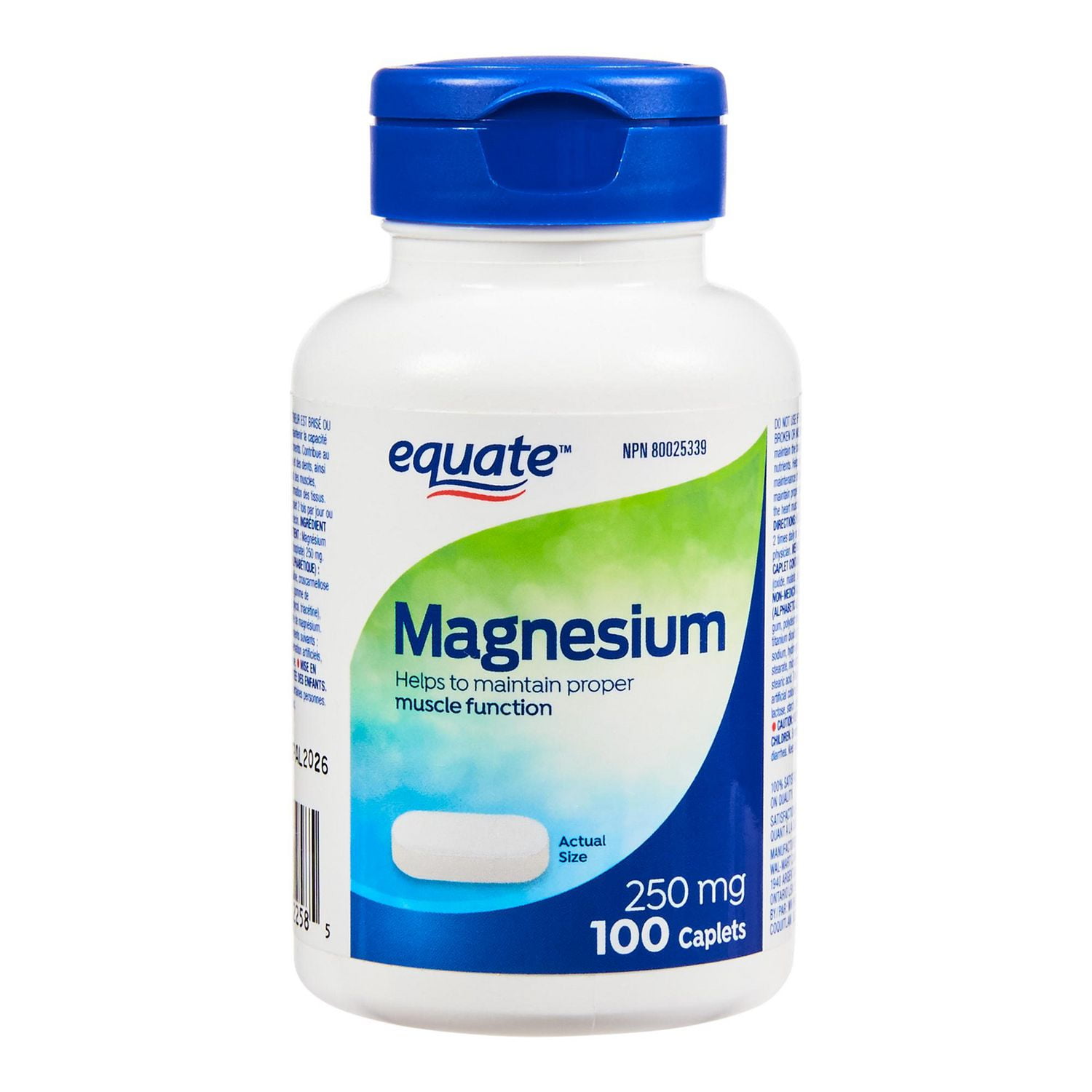 Click here for Equate Magnesium 250mg prices
