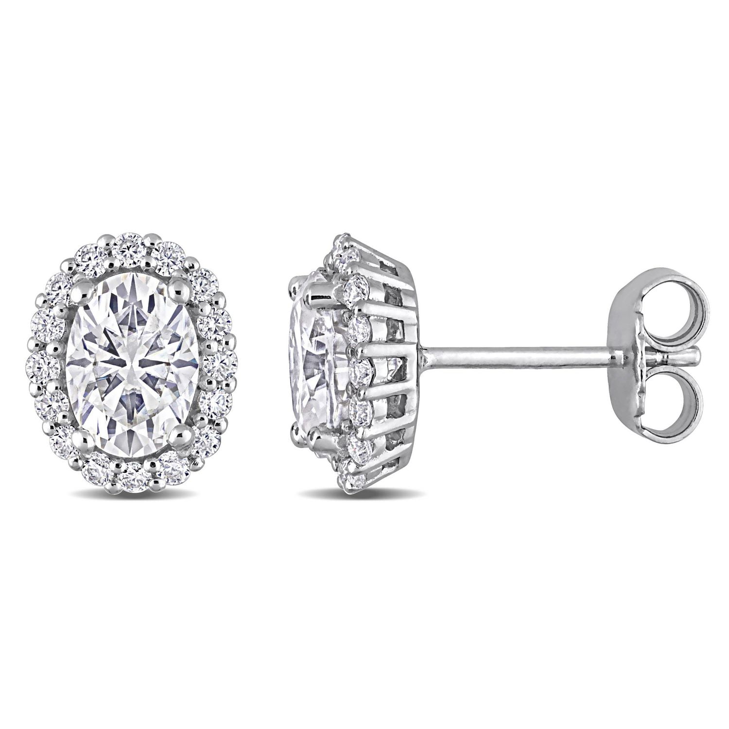 Click here for Miabella 2-1/3 Carat T. G.W. Created Moissanite St... prices