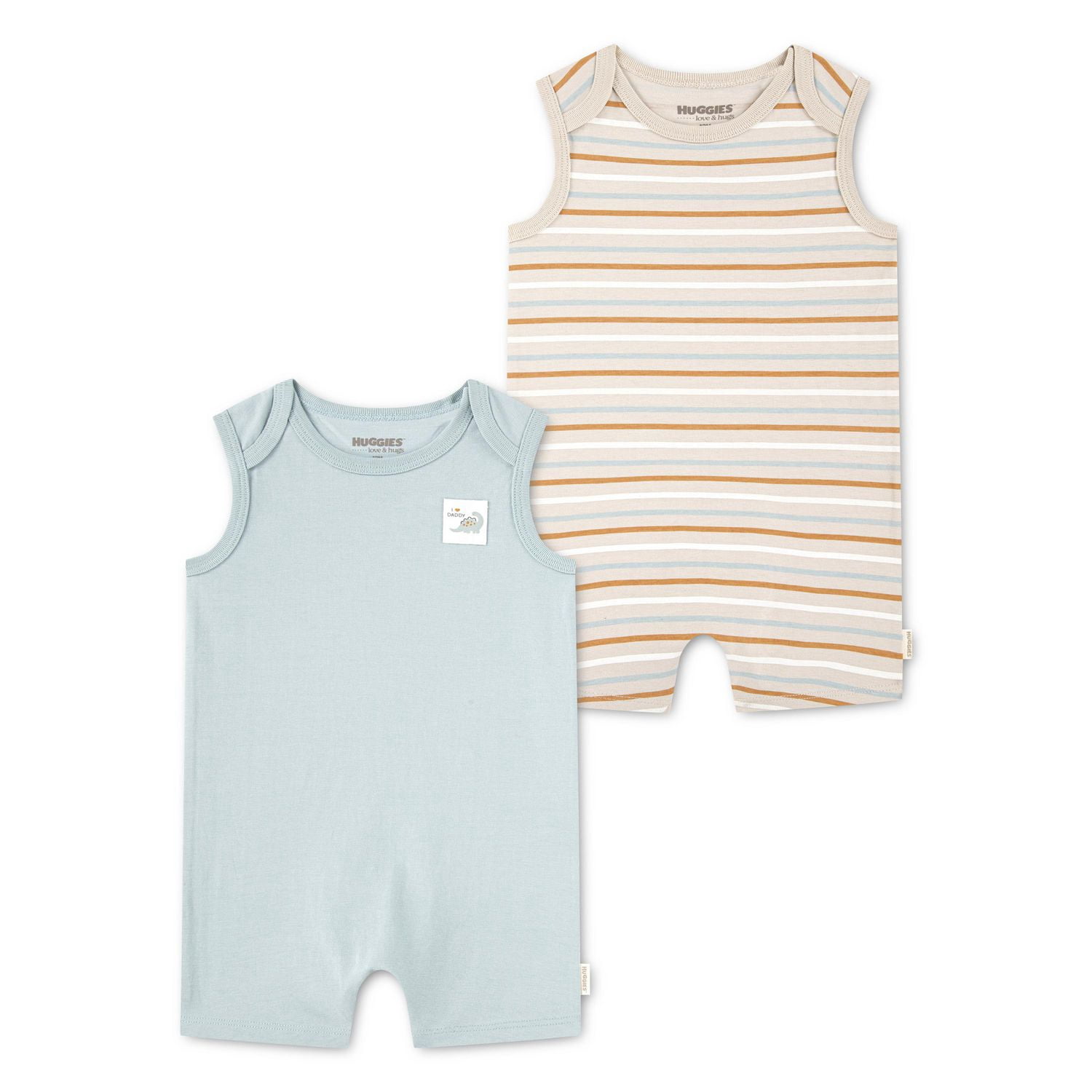 Click here for Huggies Happy Hugs Romper 2-Pack 6 Months prices
