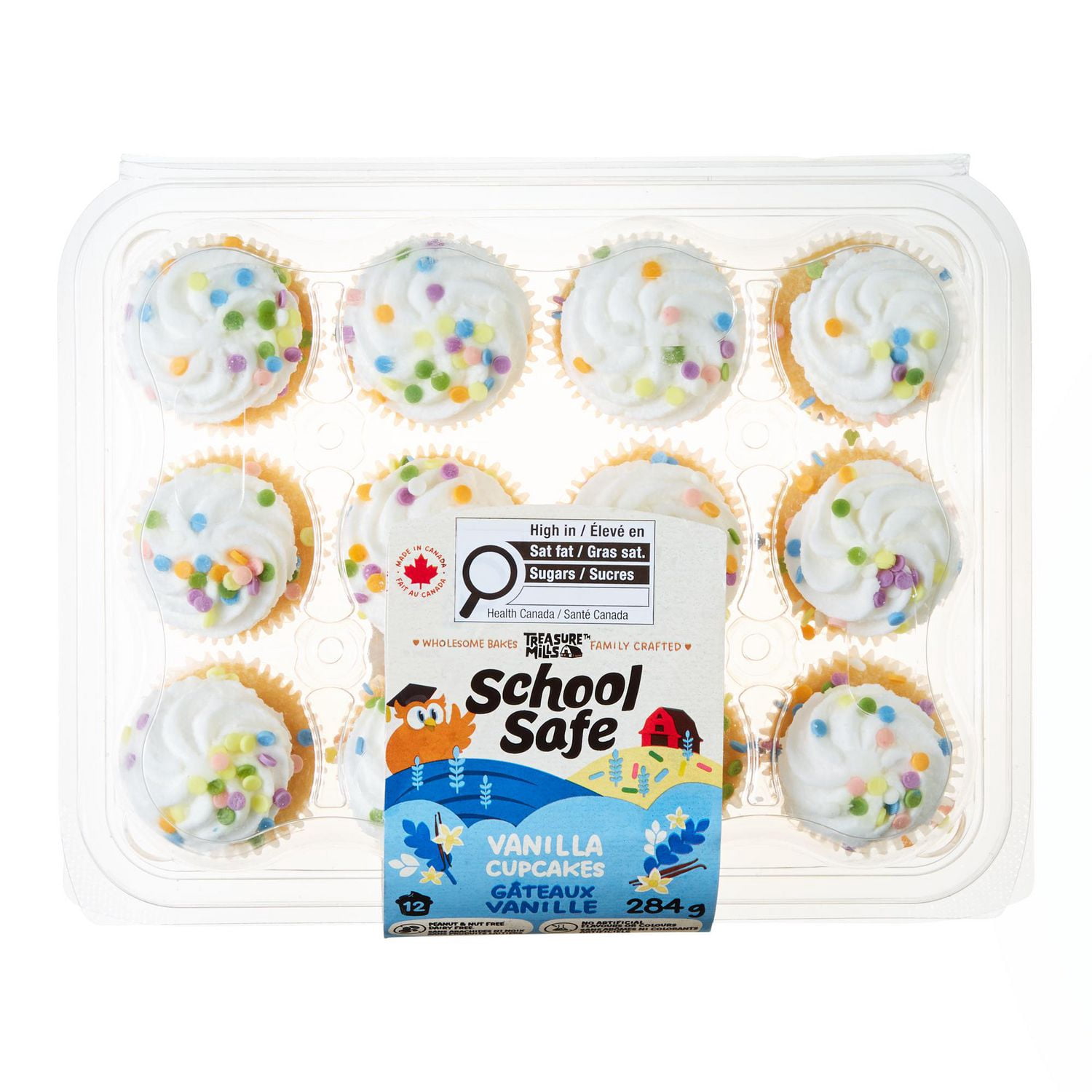 Click here for School Safe Vanilla Cupcakes prices