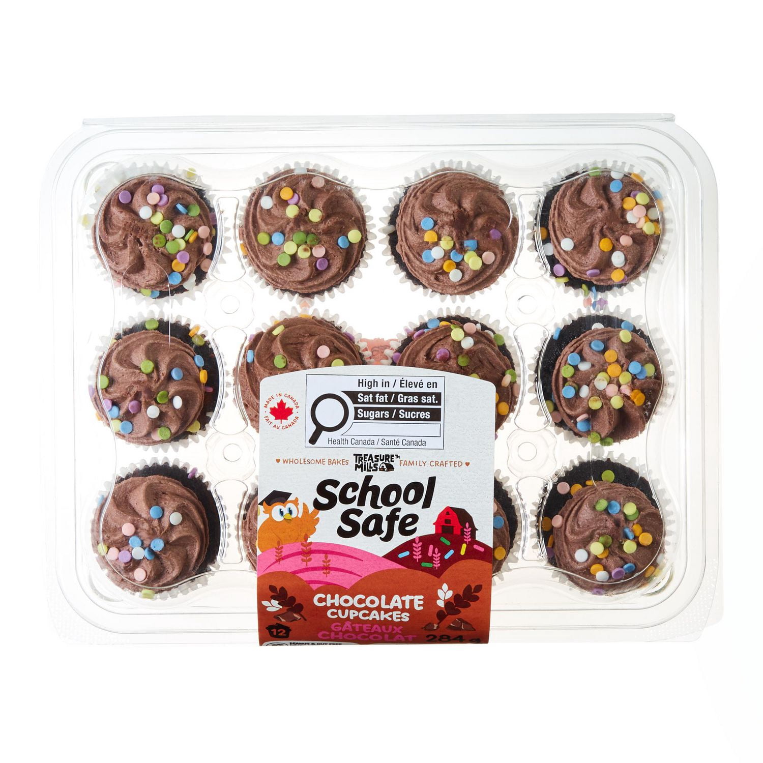 Click here for School Safe Chocolate Cupcakes prices