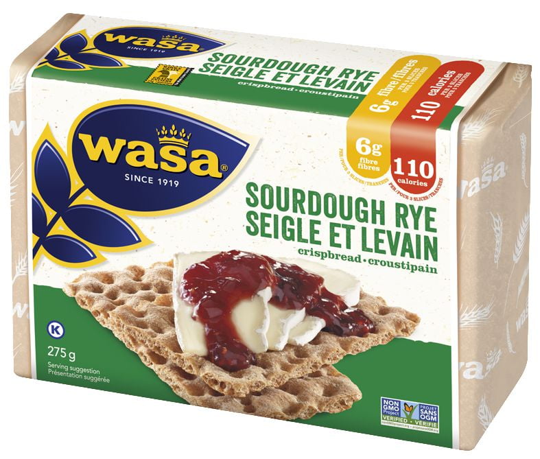 Wasa Sourdough Rye Crispbread | Walmart Canada