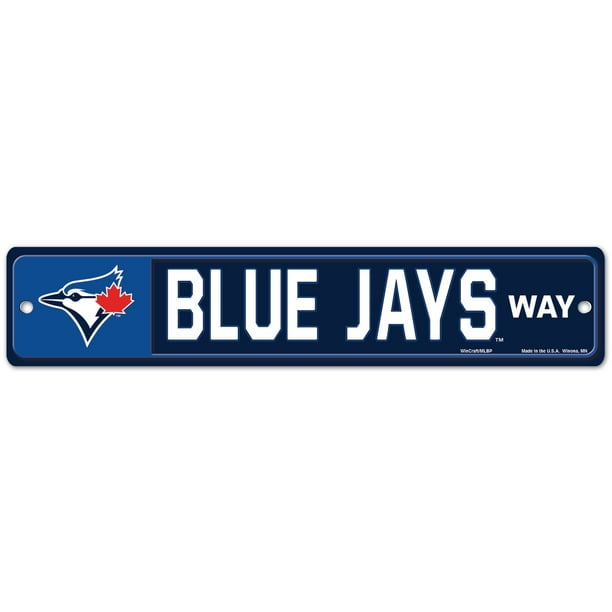 Wincraft Toronto Blue Jays Street / Zone Sign 3.75x19 - Walmart.ca