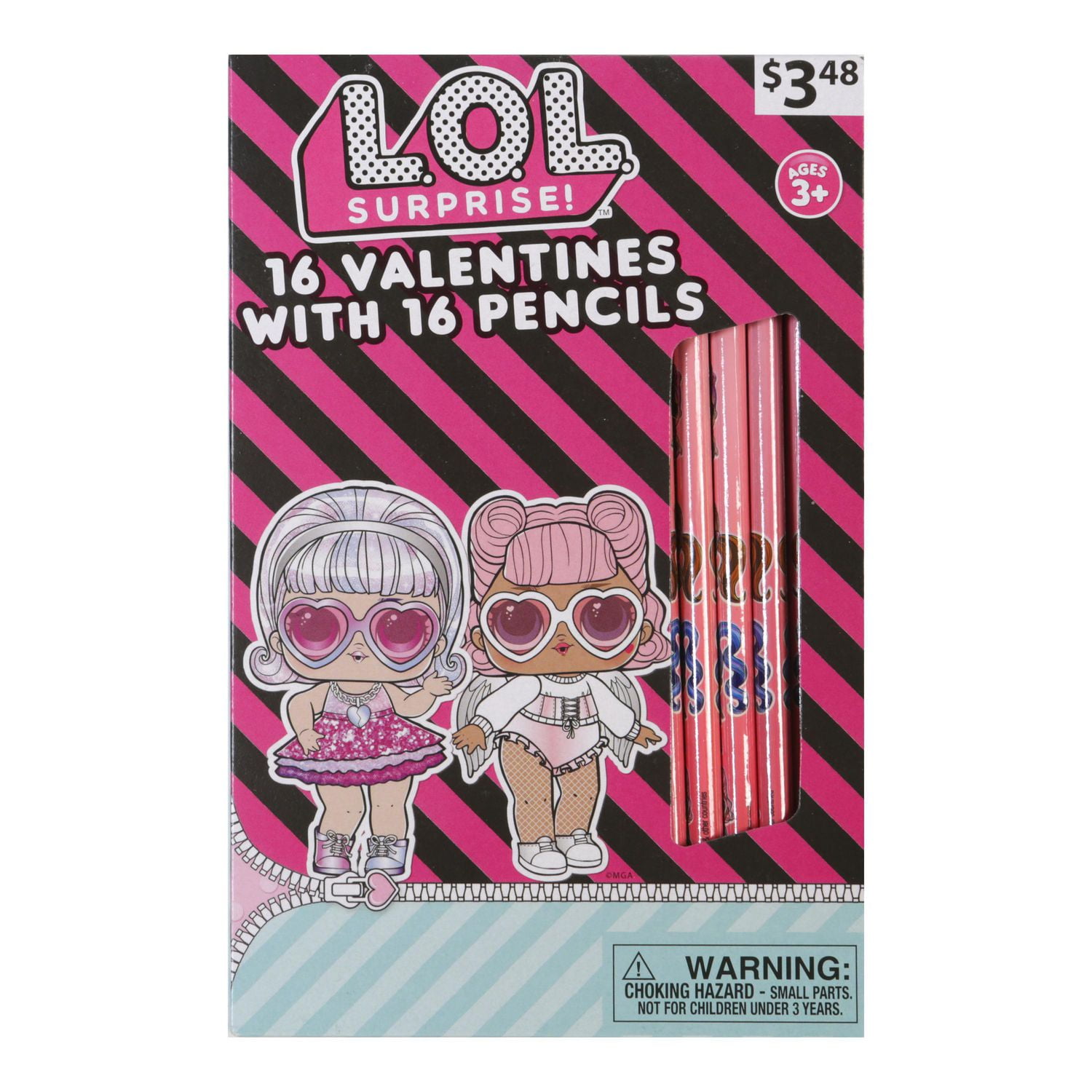 16ct Val Cards with Pencils - LOL Dolls | Walmart Canada