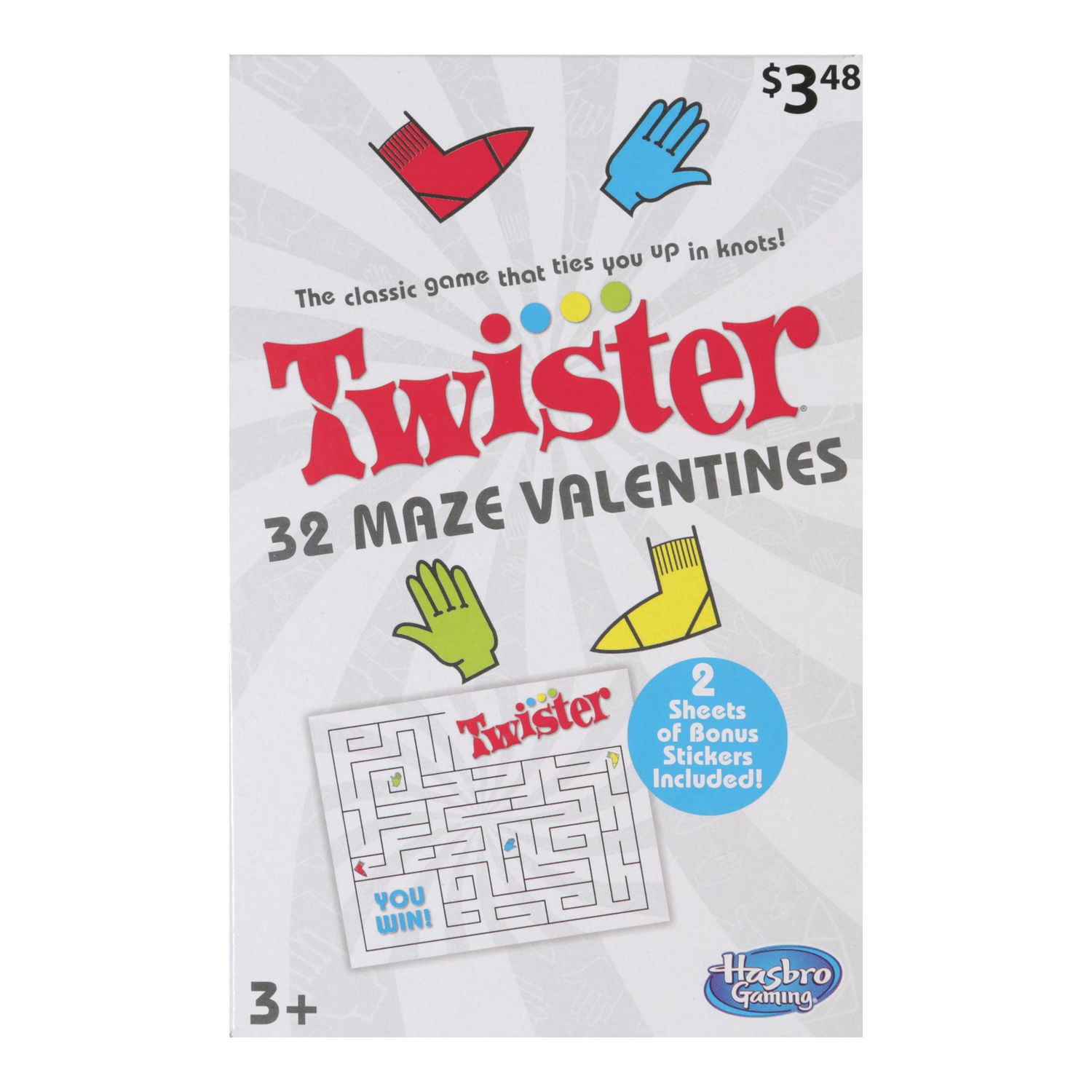 32ct Val Cards with Games - Twister | Walmart Canada