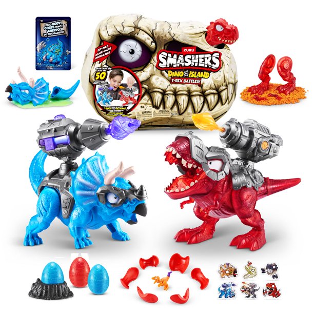 Smashers Dino Island T-Rex Battles - Walmart.ca