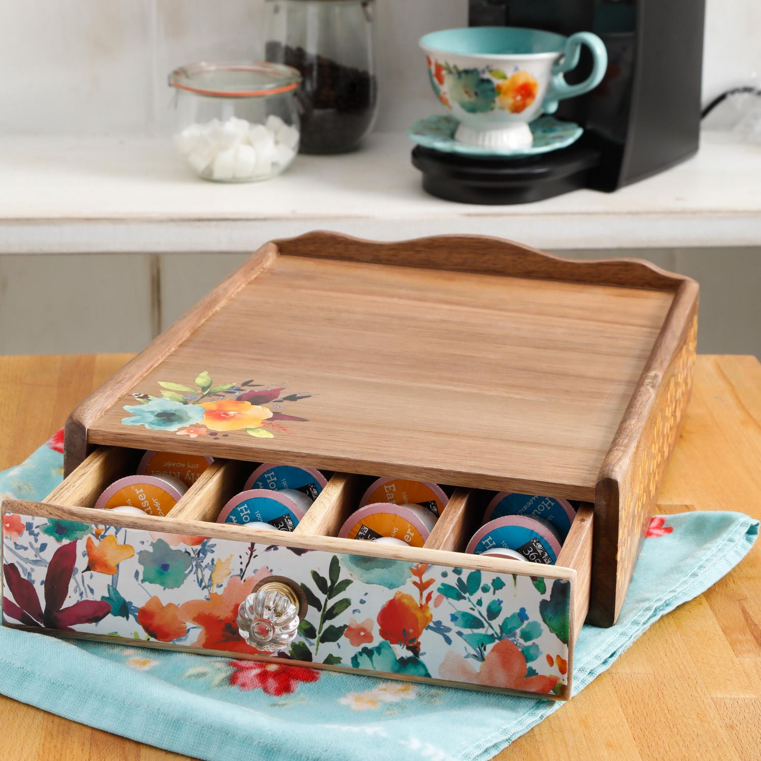 The Pioneer Woman Vintage Floral Drawer Organizer | Walmart Canada