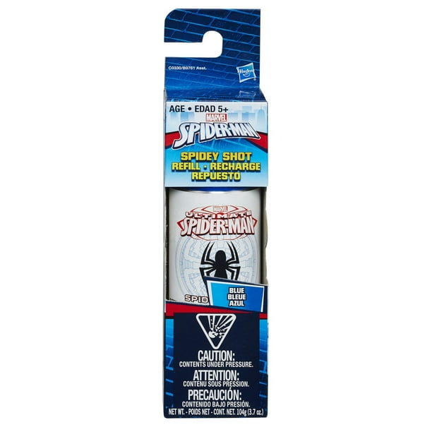 Marvel Spider-Man: Homecoming Spidey Shot Web Fluid Refill Blue - Walmart.ca