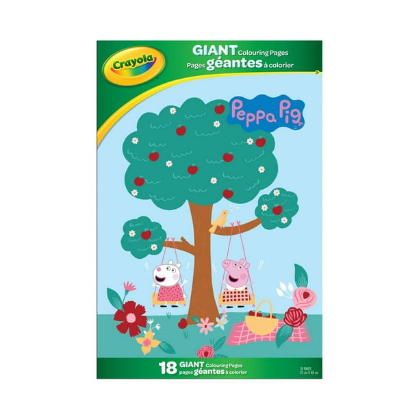 Crayola Giant Colouring Pages, Peppa Pig, Peppa Pig Giant Colouring ...