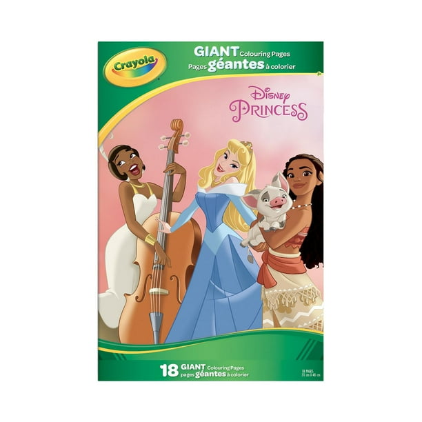 Crayola Giant Colouring Pages, Disney Princess, Disney Princess Giant ...
