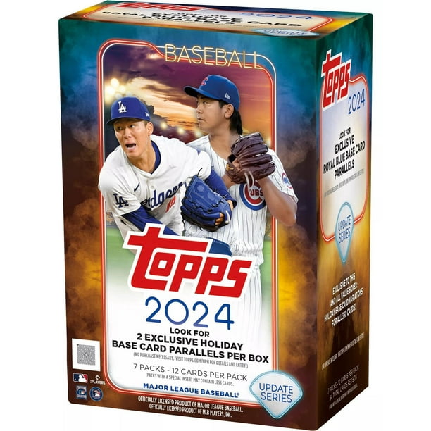 2024 Topps Updates Baseball Trading Cards Blaster Box - Walmart.ca
